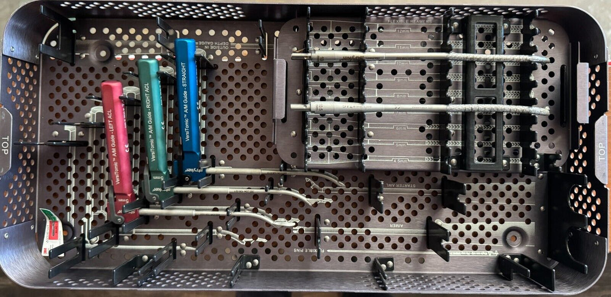 Stryker VersiTomic ACL Flexible Reamer System Set 234-108-015 21 22 ...